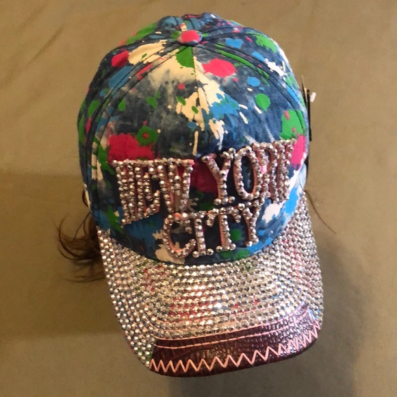 J.CAP &CO. | Accessories | Jcap Co New York City Cotton Denim Hatcap ...